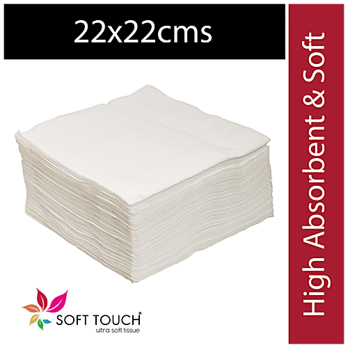 Buy Soft Touch Napkin Tissue Eco 100 Sheets Online At Best Price of Rs ...