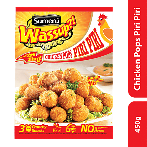 Buy Sumeru Masala Chicken Pops Piri Piri 450 Gm Online At Best Price of ...