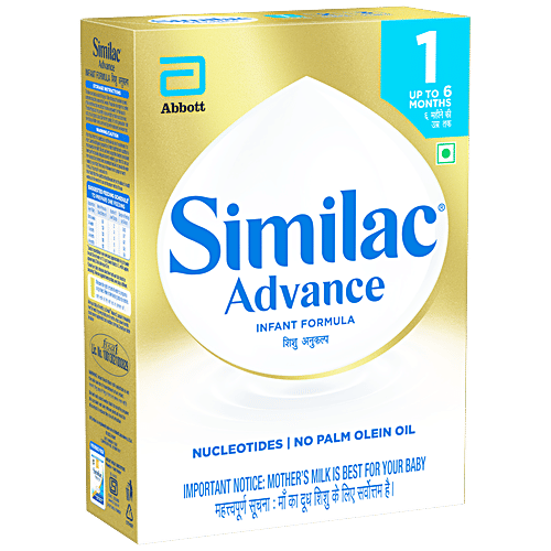 Similac Advance Stage 1 Formula - 1 Up To Six Months, 400 g Tin of Rs ...