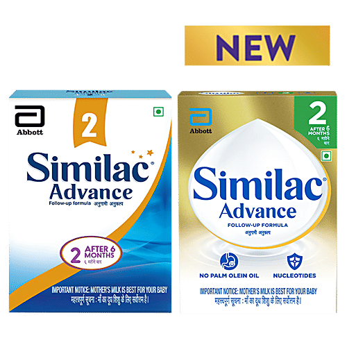 Buy Similac Advance Stage 2 400 Gm Pouch Online At Best Price of Rs 645 ...