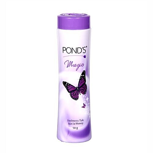 Buy Ponds Talc Acacia Magic Freshness 50 Gm Bottle Online at the Best ...