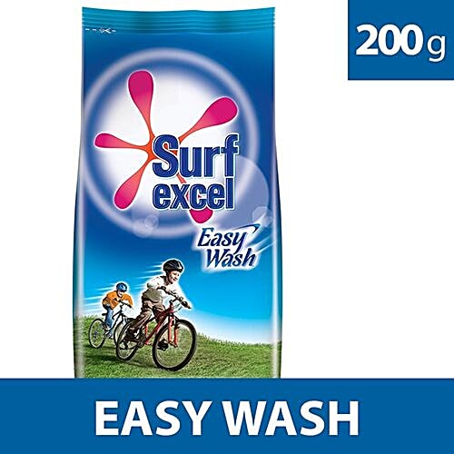 Buy Surf Excel SEasy Wash Detergent Powder Refill Pack, 200 g Pouch ...