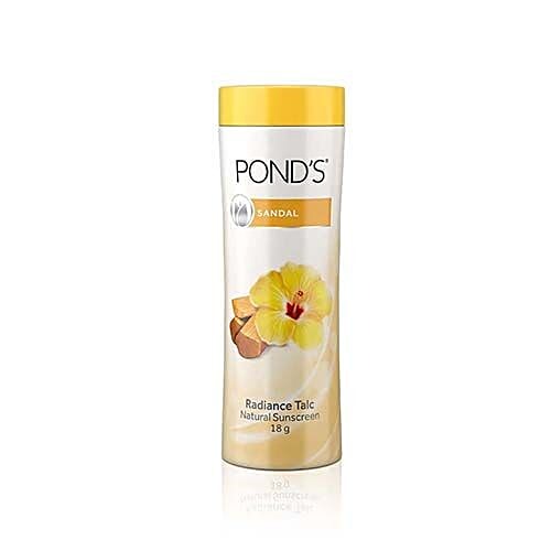 Buy Ponds Talc Sandal Radiance 20 Gm Bottle Online At Best Price of Rs ...