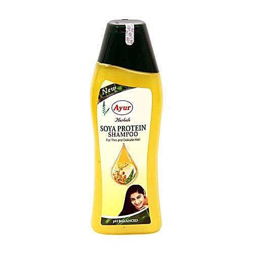 Buy Ayur Herbal Shampoo - Soya Protein Online at Best Price of Rs 140 ...