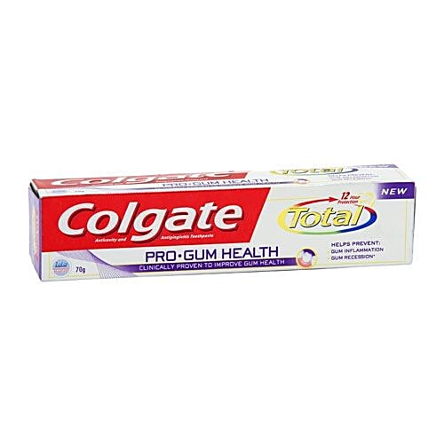 Buy Colgate Toothpaste Total Pro Gum Health 70 Gm Online at the Best ...