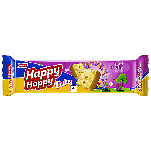Buy Parle Cake Tutti Frutty 50 Gm Pouch Online At Best Price of Rs 10 ...