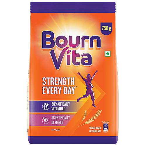 Buy Bournvita Pro Health Drink Chocolate 750 Gm Pouch Online At Best ...