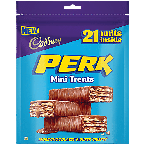 Buy Cadbury Perk Chocolate Home Treats 126 Gm Online At Best Price of ...