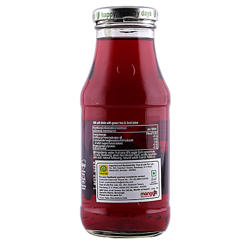 Buy Mangajo Green Tea Acai Berry 250 Ml Online At Best Price - bigbasket