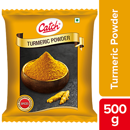 Buy Catch Powder Turmeric 500 Gm Pouch Online at the Best Price of Rs ...