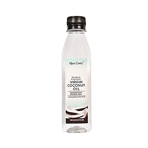 Buy Maxcare Coconut Oil Virgin Cold Pressed 250 Ml Online At Best Price ...