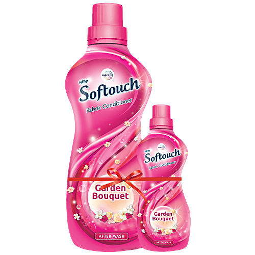 Buy Wipro Softouch Fabric Conditioner Garden Bouquet 800 Ml Bottle ...