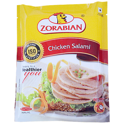 Buy Zorabian Chicken Salami 250 Gm Pouch Online At Best Price of Rs 170 ...