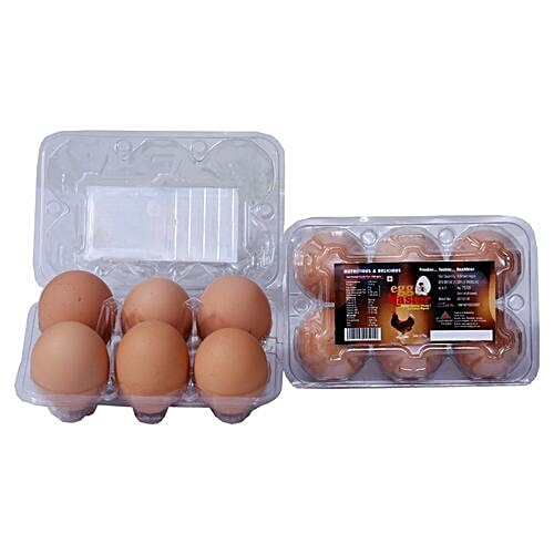 Buy Egg Master Eggs Brown 6 Pcs Carton Online at the Best Price of Rs ...