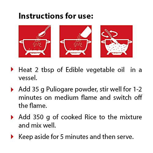 Buy Udupi Ruchi Powder - Puliogare Online at Best Price of Rs 105 ...