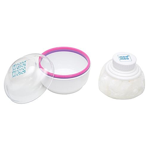 Buy Mee Mee Powder Puff Pink 100 Gm Box Online At Best Price of Rs null ...