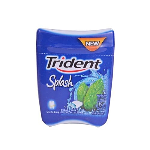 Buy Trident Splash Gum - Hypermint (Sugar Free) Online at Best Price of ...