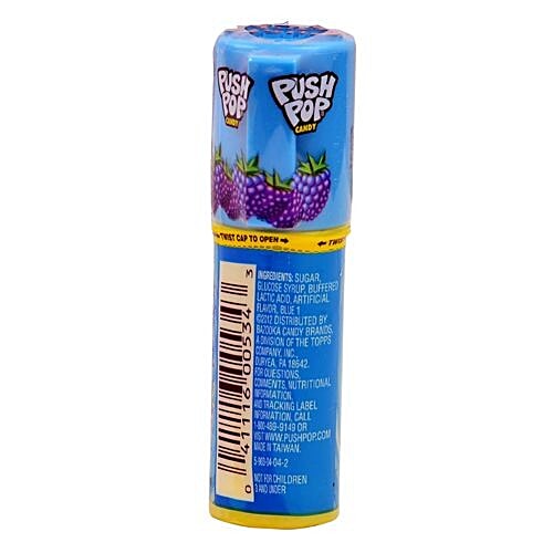Buy Push Pop Candy - Blue Raspberry Flavor Online at Best Price of Rs ...