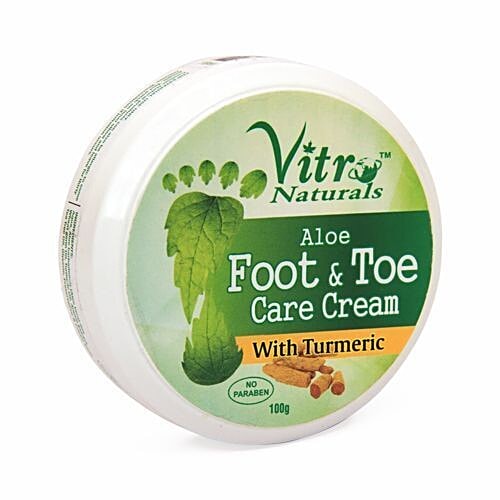 Buy Vitro Naturals Aloe Foot Toe Care Cream 100 Gm Box Online at the ...
