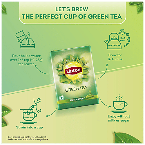 Buy Lipton Green Tea - Pure & Light 250 gm Online at Best Price. of Rs ...
