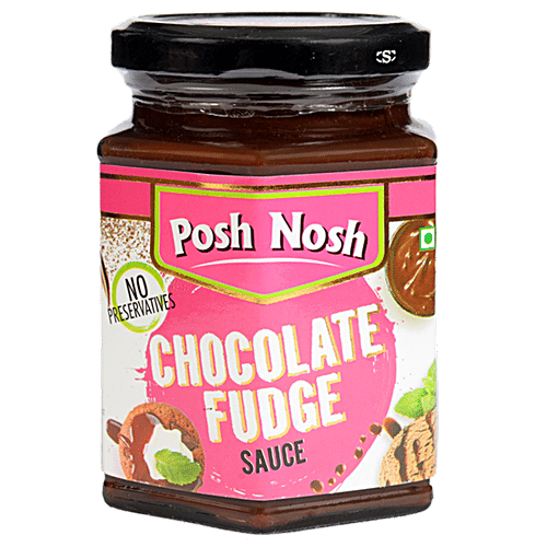 Buy Posh Nosh Classic Chocolate Fudge Sauce 295 Gm Online At Best Price ...