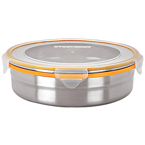 Buy Steel Lock Airtight Storage Food Steel Containers Sl 1601 17 Ltr ...