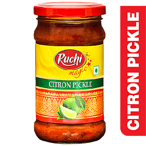 Buy Ruchi Pickle Citron 300 Gm Bottle Online at the Best Price of Rs 85 ...