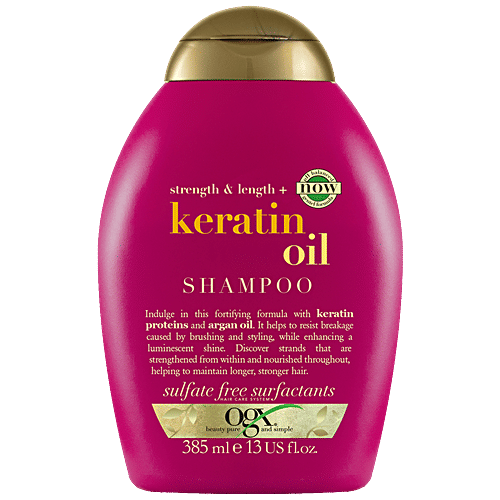 Buy OGX Shampoo - Anti Breakage Keratin Oil 385 ml Online at Best Price ...