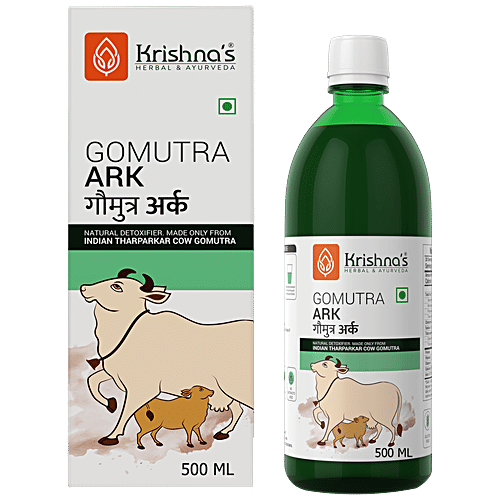 Buy Krishnas Gomutra Ark 500 Ml Online At Best Price of Rs 130 - bigbasket