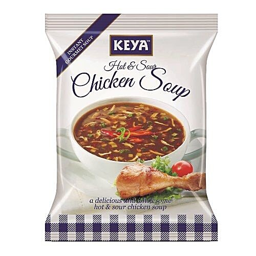 Buy Keya Instant Soup Hot N Sour Chicken 11 Gm Online at the Best Price ...