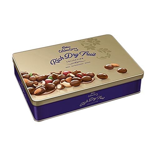 Buy Cadbury Celebration Rich Dry Fruits Chocolates Collection Tin Gift ...