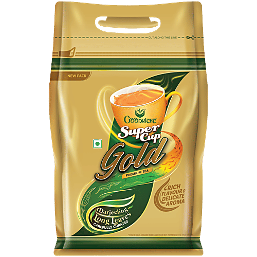 Buy Goodricke Super Cup Gold Premium Tea - Blended With Darjeeling Long ...