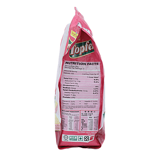Buy Frontier Topfer Cream Filled Waffer Cubes Strawberry Craze 200 Gm ...