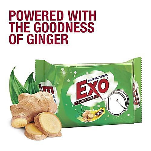 Buy Exo Dish Wash Bar Anti Bacterial Withcyclozan 300 Gm Online At Best ...