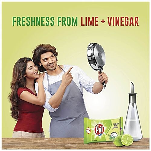 Buy Pril Dishwash Bar Lime Vinegar 200 Gm Online At Best Price of Rs 47 ...