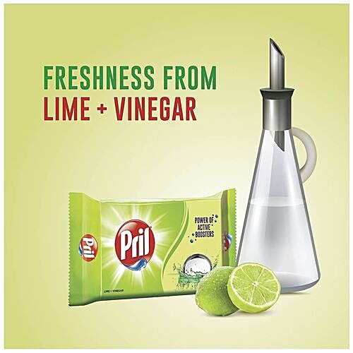 Buy Pril Dishwash Bar Lime Vinegar 200 Gm Online At Best Price of Rs 47 ...