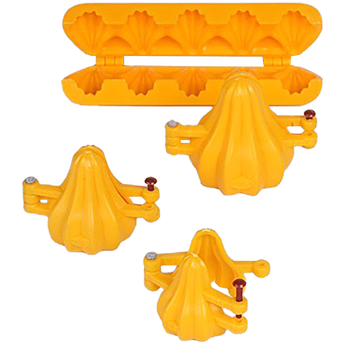 Buy Ds Ganpati Modak Plastic Mould 4 Size Combo Vr5016 1 Pc Online at ...