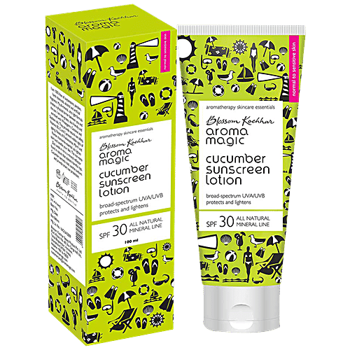 Buy Aroma Magic Cucumber Sunscreen Lotion Spf 30 100 Ml Online at the ...