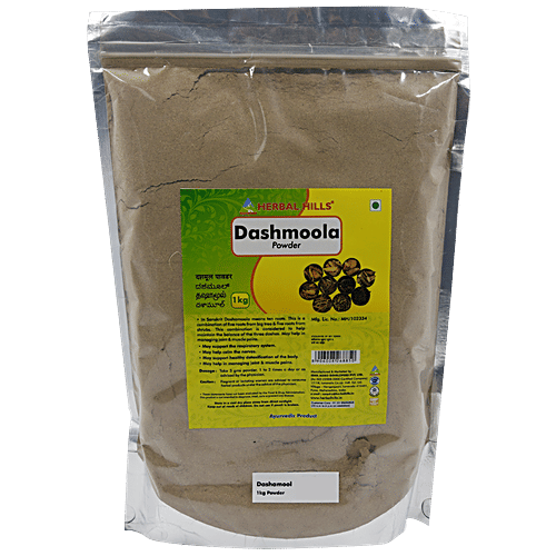 Buy Herbal Hills Dashamool Powder 1 Kg Online at the Best Price of Rs ...