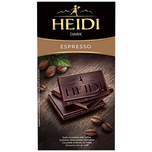 Buy Heidi Espresso Dark Chocolate With Coffee 80 Gm Online At Best ...