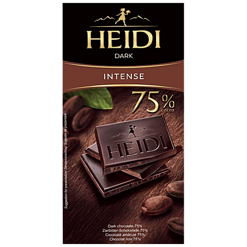 Buy Heidi Dark Chocolate 75% 80 gm Online at Best Price. of Rs 325 ...