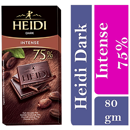 Buy Heidi Dark Chocolate 75% 80 gm Online at Best Price. of Rs 270 ...