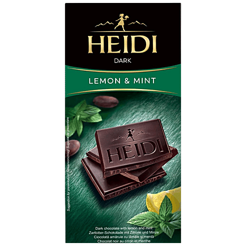 Buy Heidi Dark Chocolate With Lemon And Mint 80 Gm Online At Best Price ...