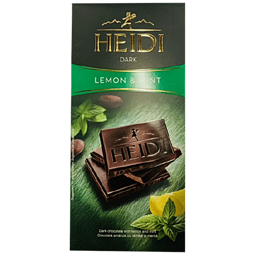 Buy Heidi Dark Chocolate With Lemon And Mint 80 Gm Online At Best Price ...