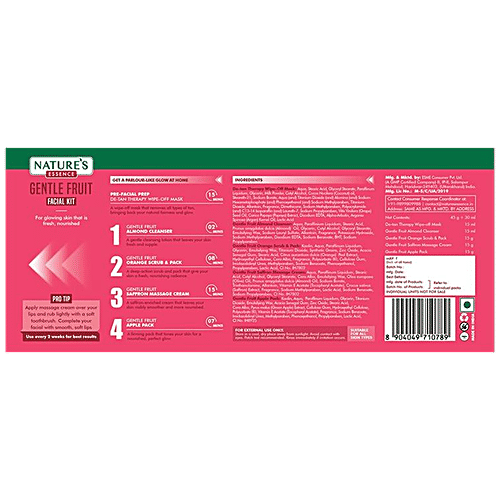 Buy Natures Essence Gentle Fruit Facial Kit - Provides Radiant Skin Online at Best Price of Rs ...