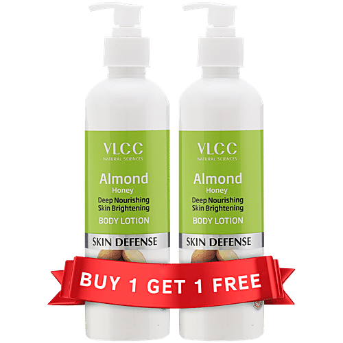 Buy VLCC Almond Honey Nourishing & Brightening Body Lotion Online at ...
