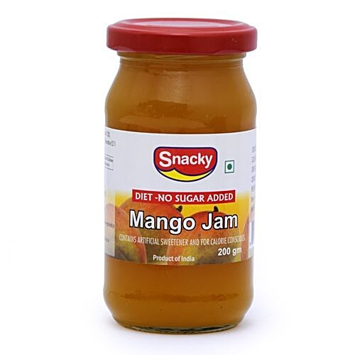 Buy Snacky Diet Jam Mango 200 Gm Online at the Best Price of Rs null ...