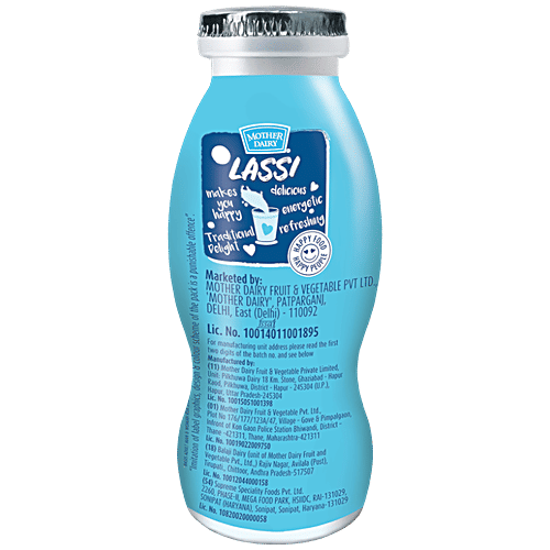 Buy Mother Dairy Lassi Sweet Asli Refreshment 1800 Ml Bottle Online at ...