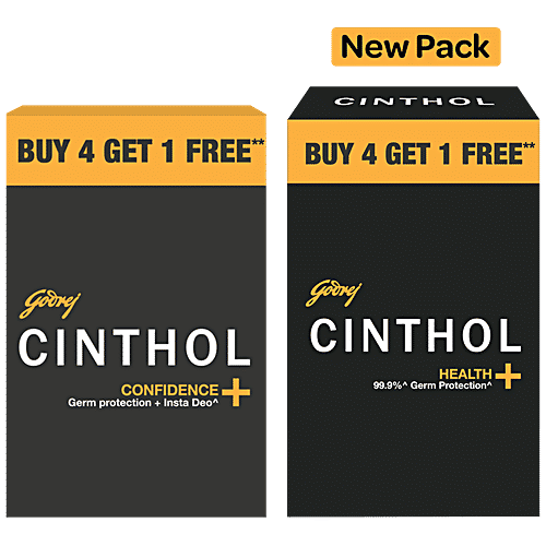 Buy Cinthol Deodorant Soap Confidence 100 Gm Online At Best Price of Rs ...