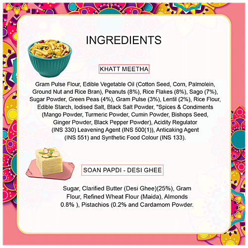 Buy Haldirams Gift Pack - Thoda Meetha Thoda Namkeen Online at Best ...